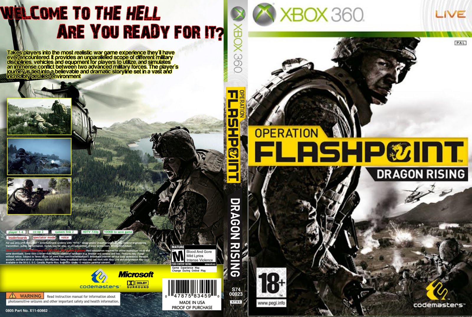 LUAR GAMES: OPERATION FLASHPOINT 2 DRAGON RISING